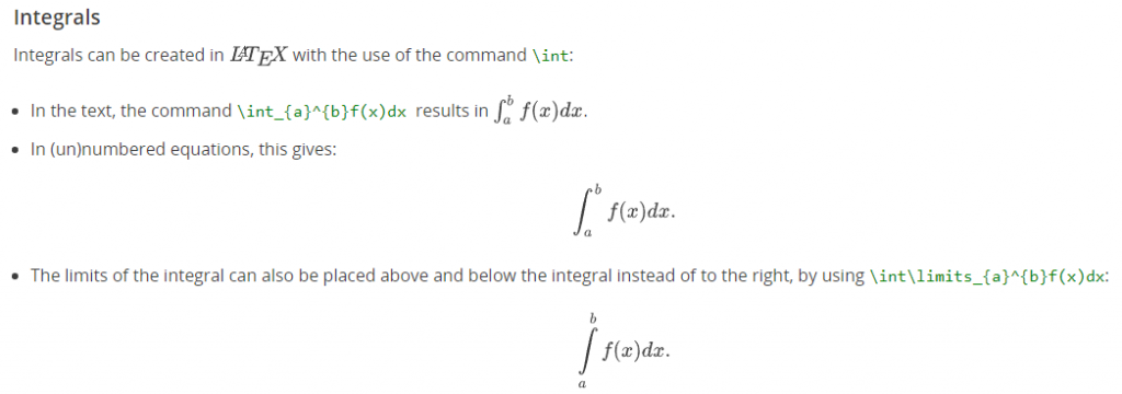 4.6 Mathematical formulas in LaTeX - TU Delft OCW