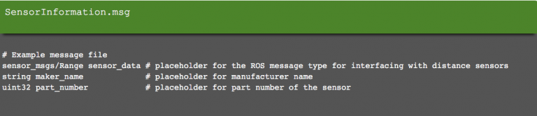 1.2.6 Define and build custom message types - TU Delft OCW